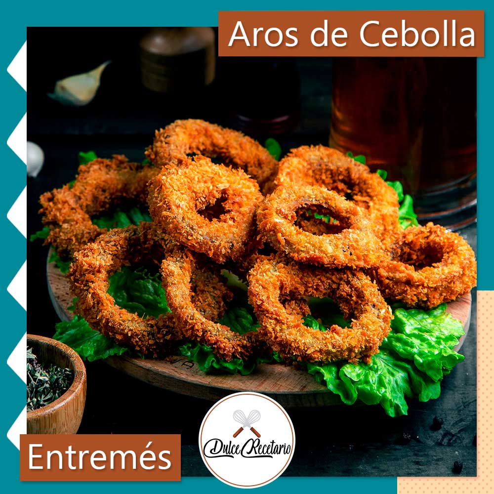 ️ Receta de Aros de Cebolla Fácil - Dulce Recetario